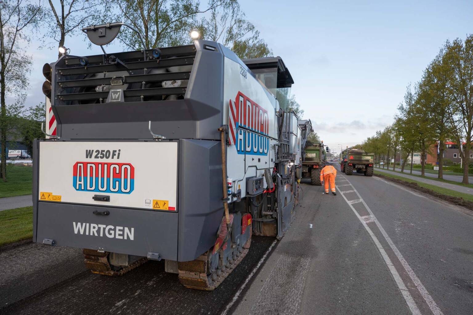 Specialist in asfaltfrezen | ADUCO